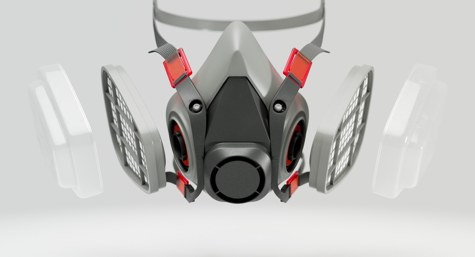 Respirator mask health 3D model - TurboSquid 1555448