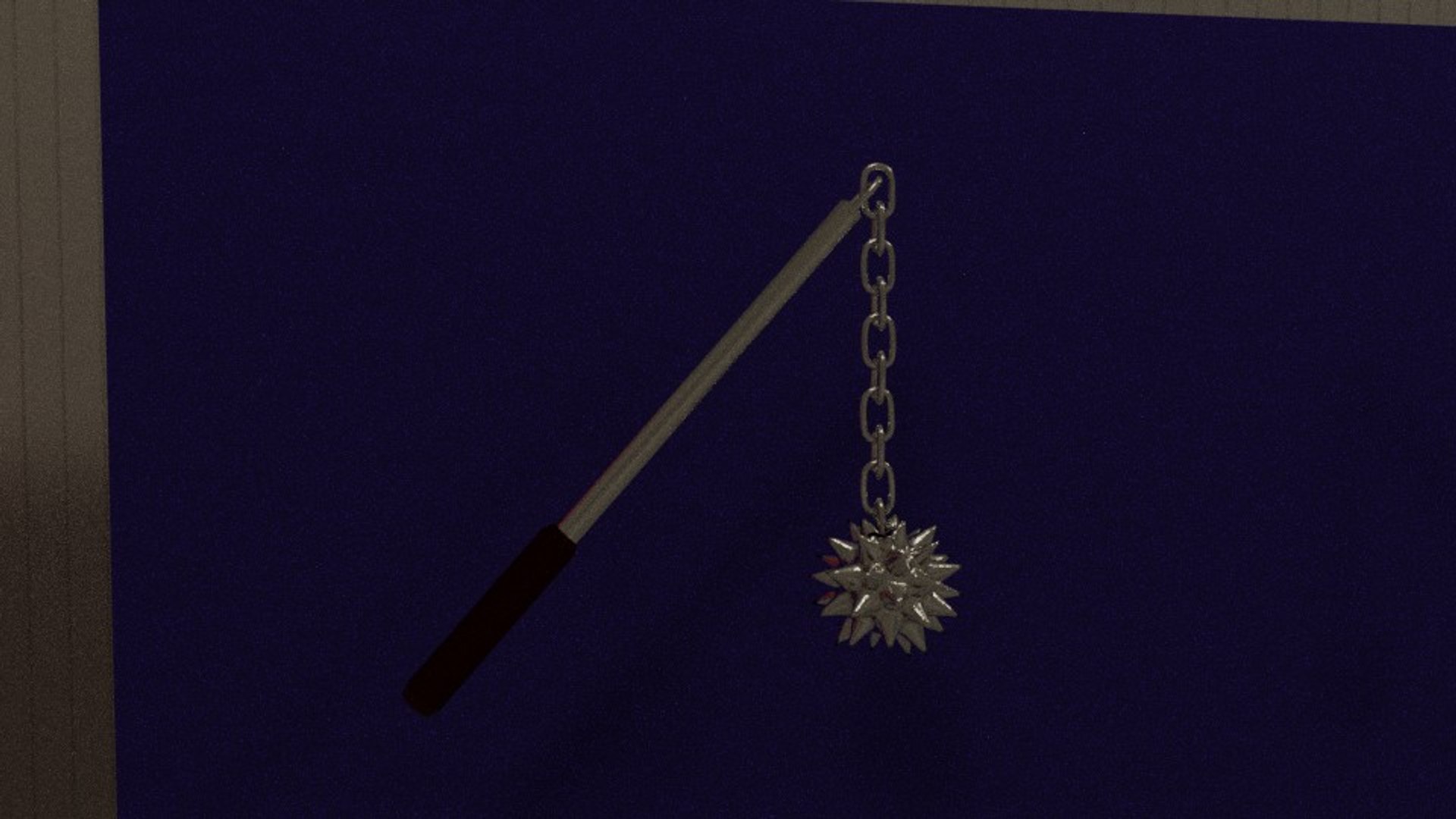 3D ball-and-chain flail model - TurboSquid 1437715