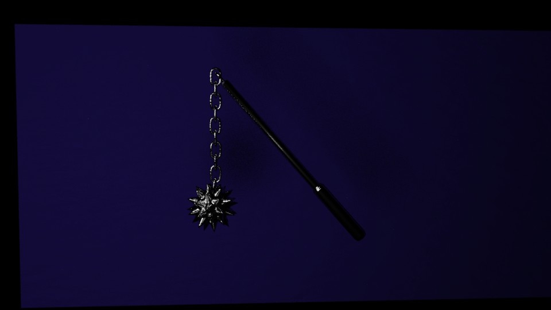 3D ball-and-chain flail model - TurboSquid 1437715