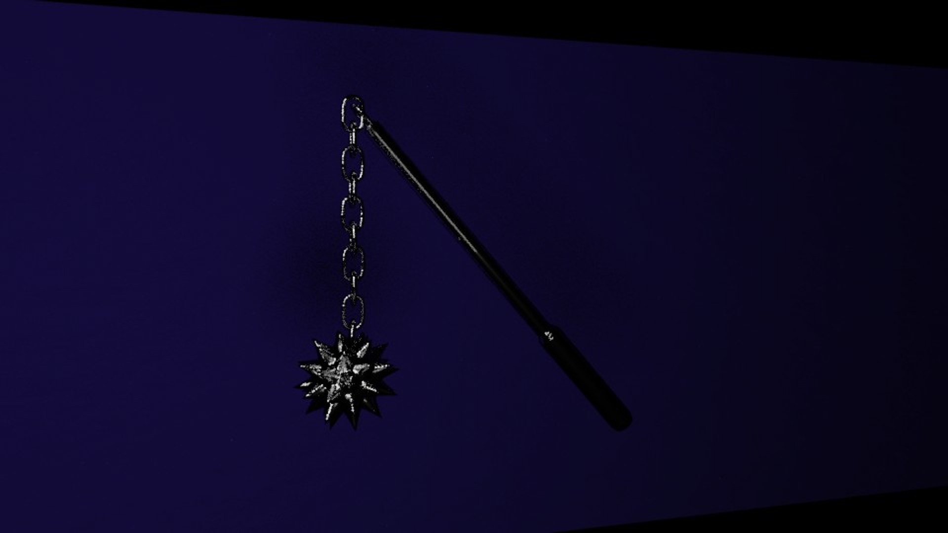 3D ball-and-chain flail model - TurboSquid 1437715