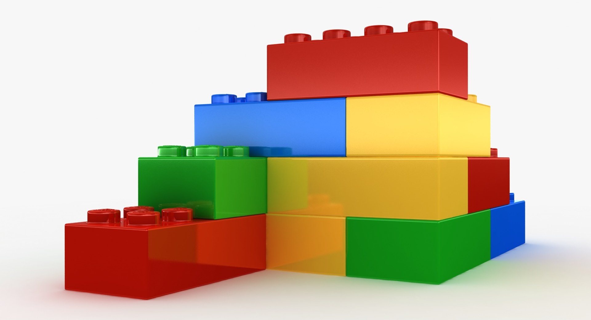 Realistic Lego Bricks Shapes 3D - TurboSquid 1327694