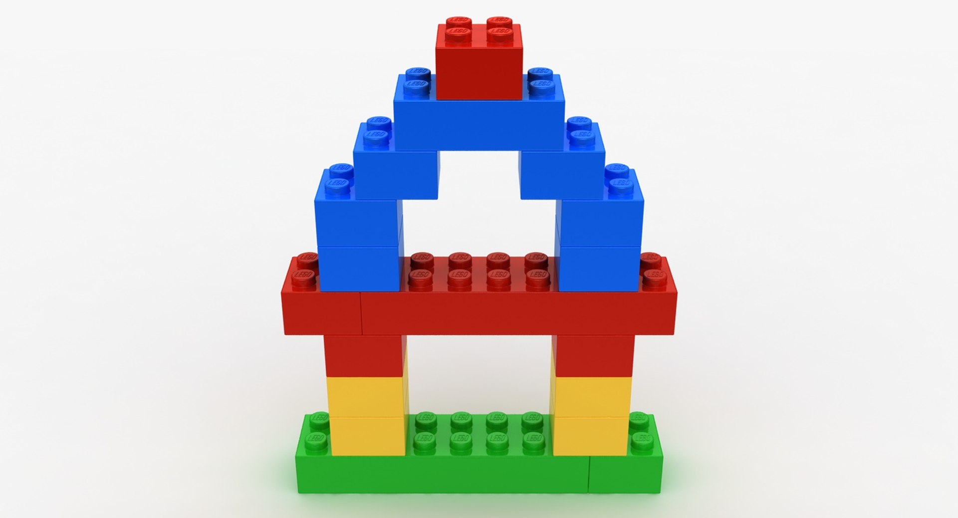 Realistic Lego Bricks Shapes 3D - TurboSquid 1327694