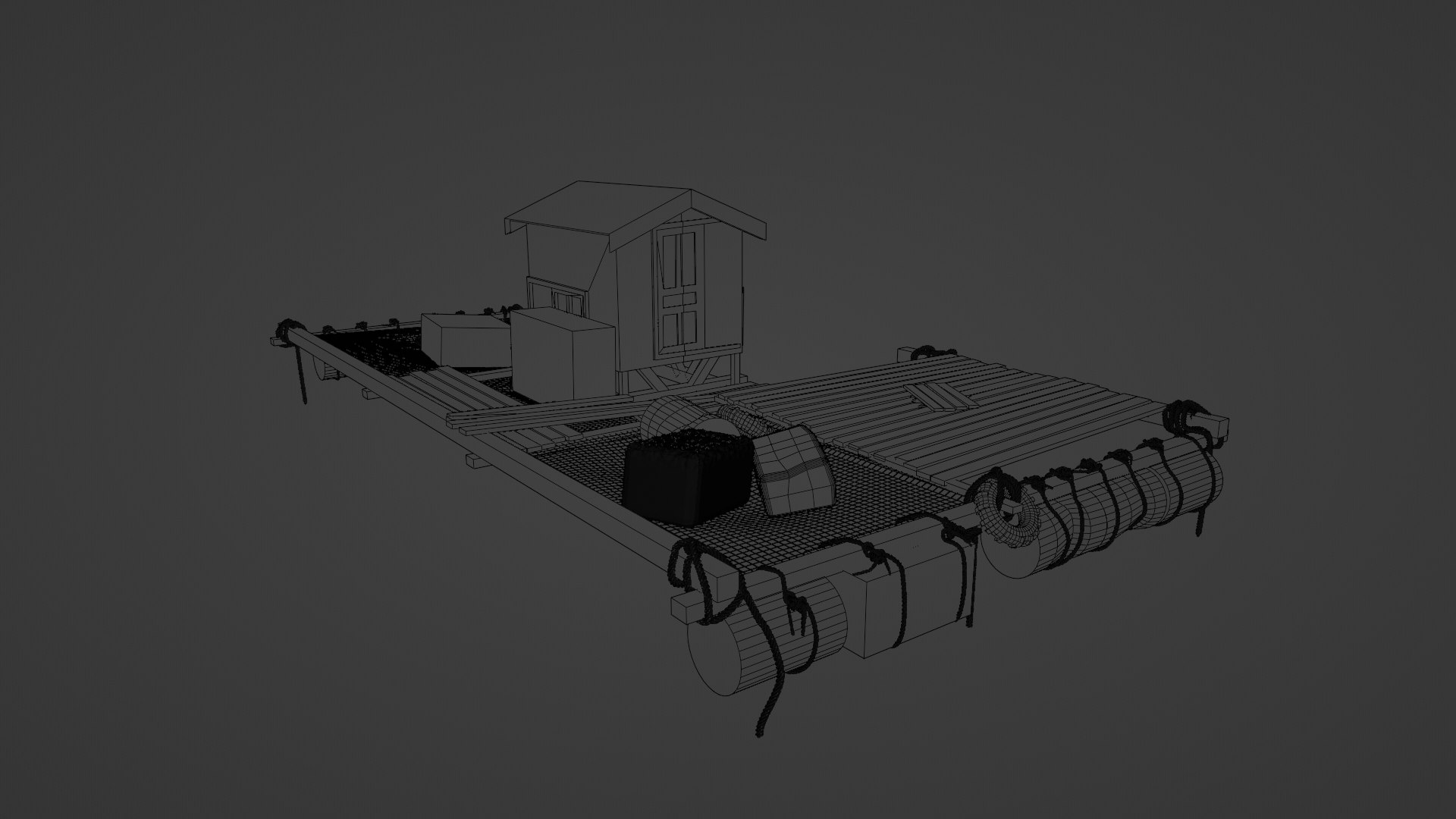 3D Floating House - TurboSquid 1967931