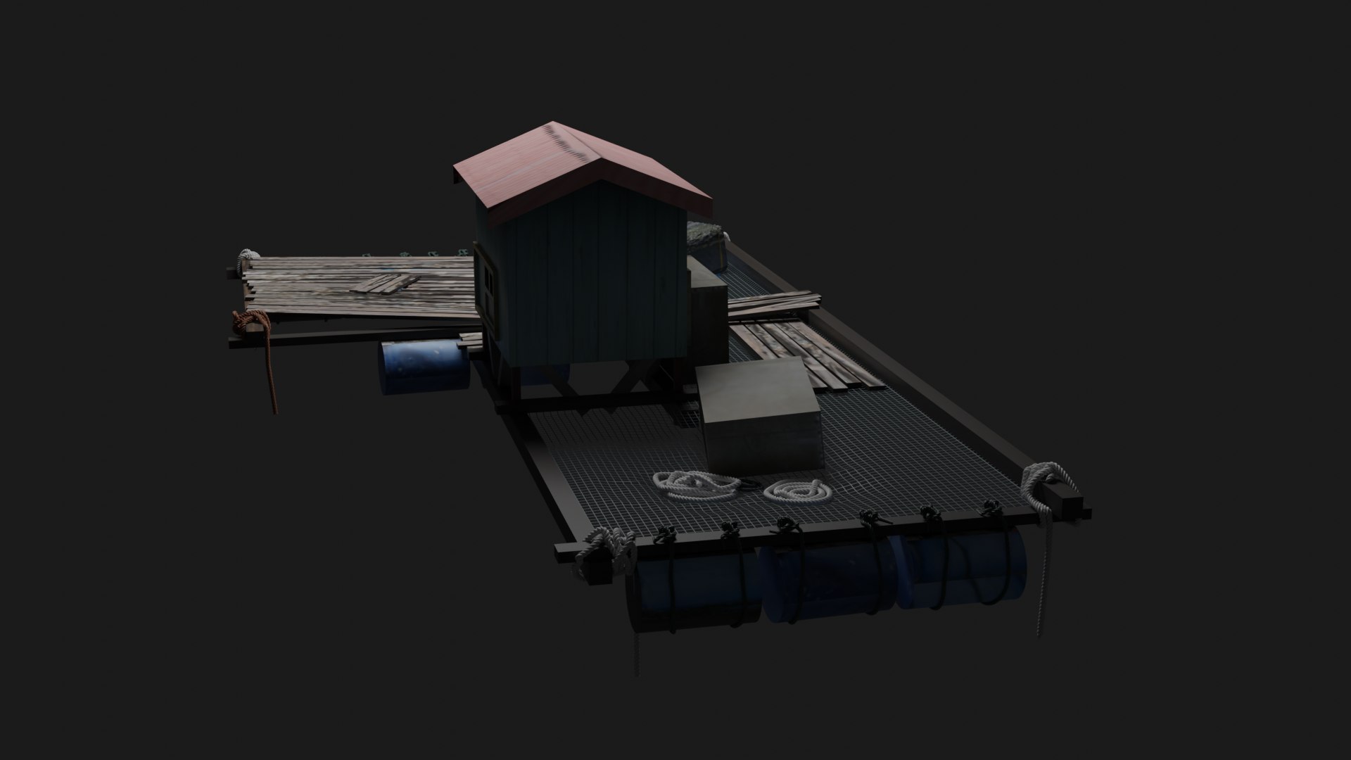 3D Floating House - TurboSquid 1967931