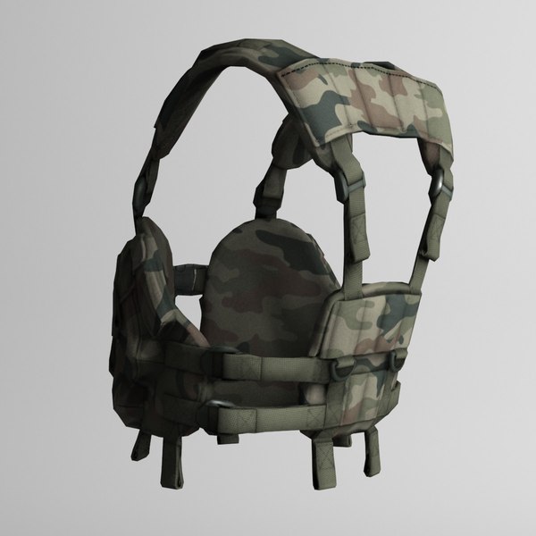3d army tactical vest otter