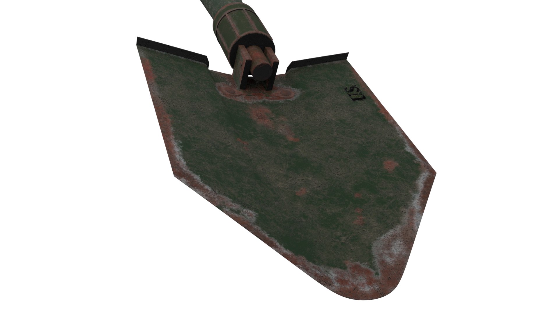 US M43 Entrenching Tool - High And Low Poly 3D Model - TurboSquid 1730310