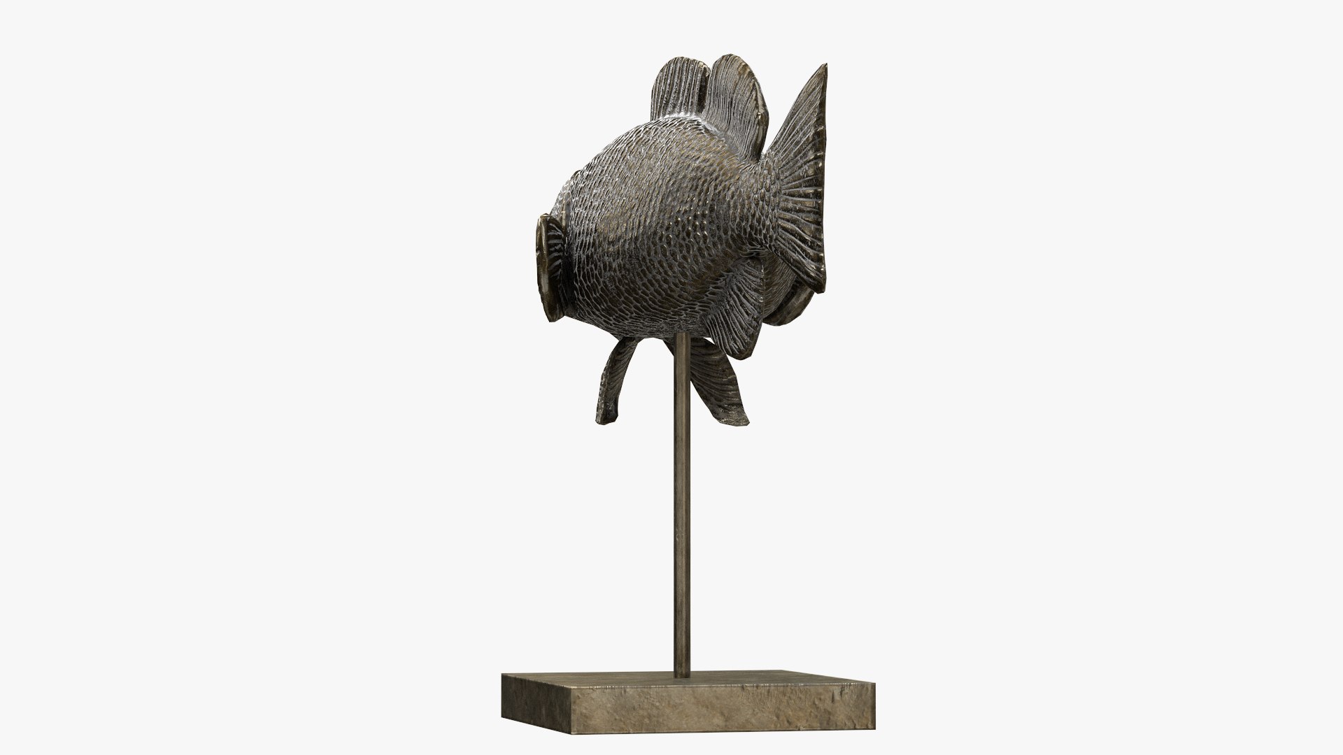 3D Fish Sculpture Model - TurboSquid 1915386