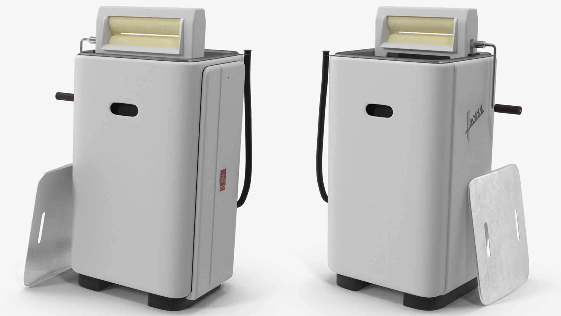 3D Retro Washing Machine Hoover - TurboSquid 2096399