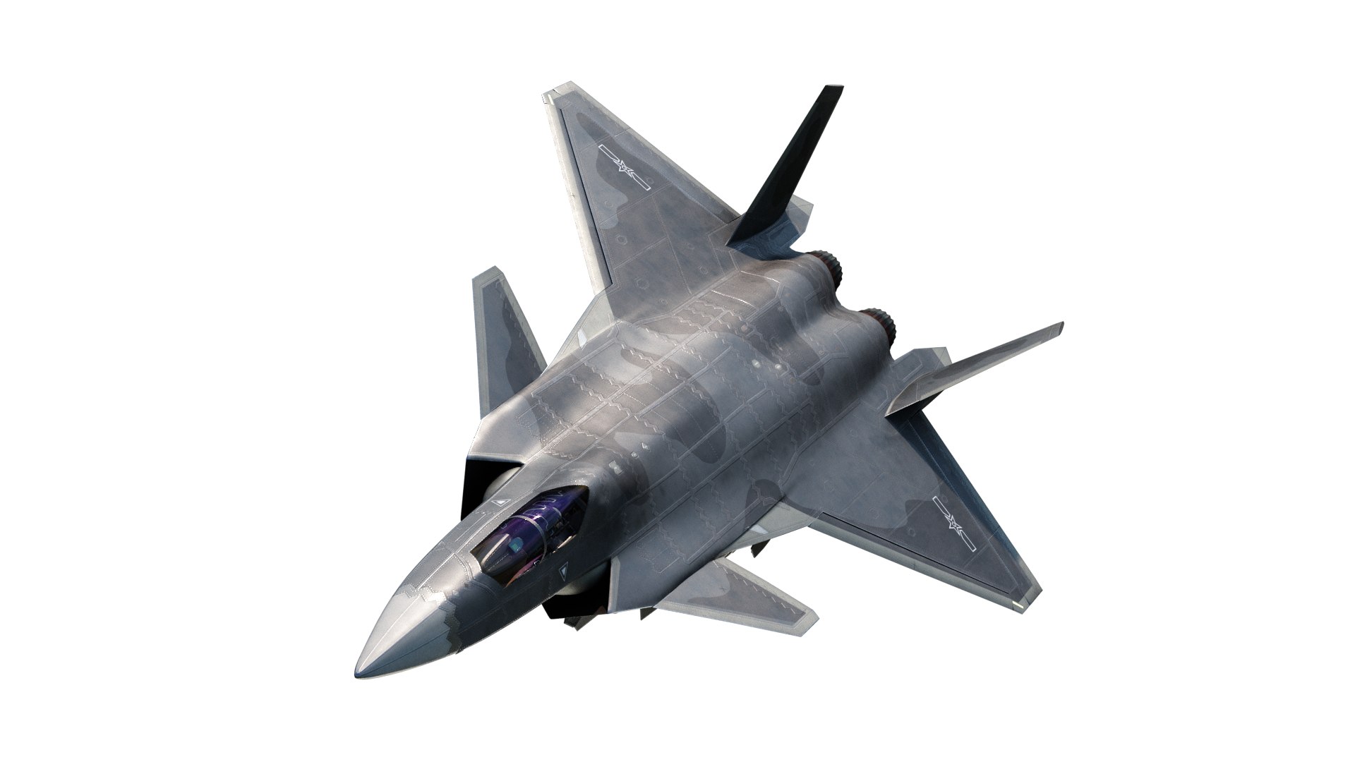 J-20 J20 J20B J-20B Chinese Stealth Fighter Model - TurboSquid 2398819