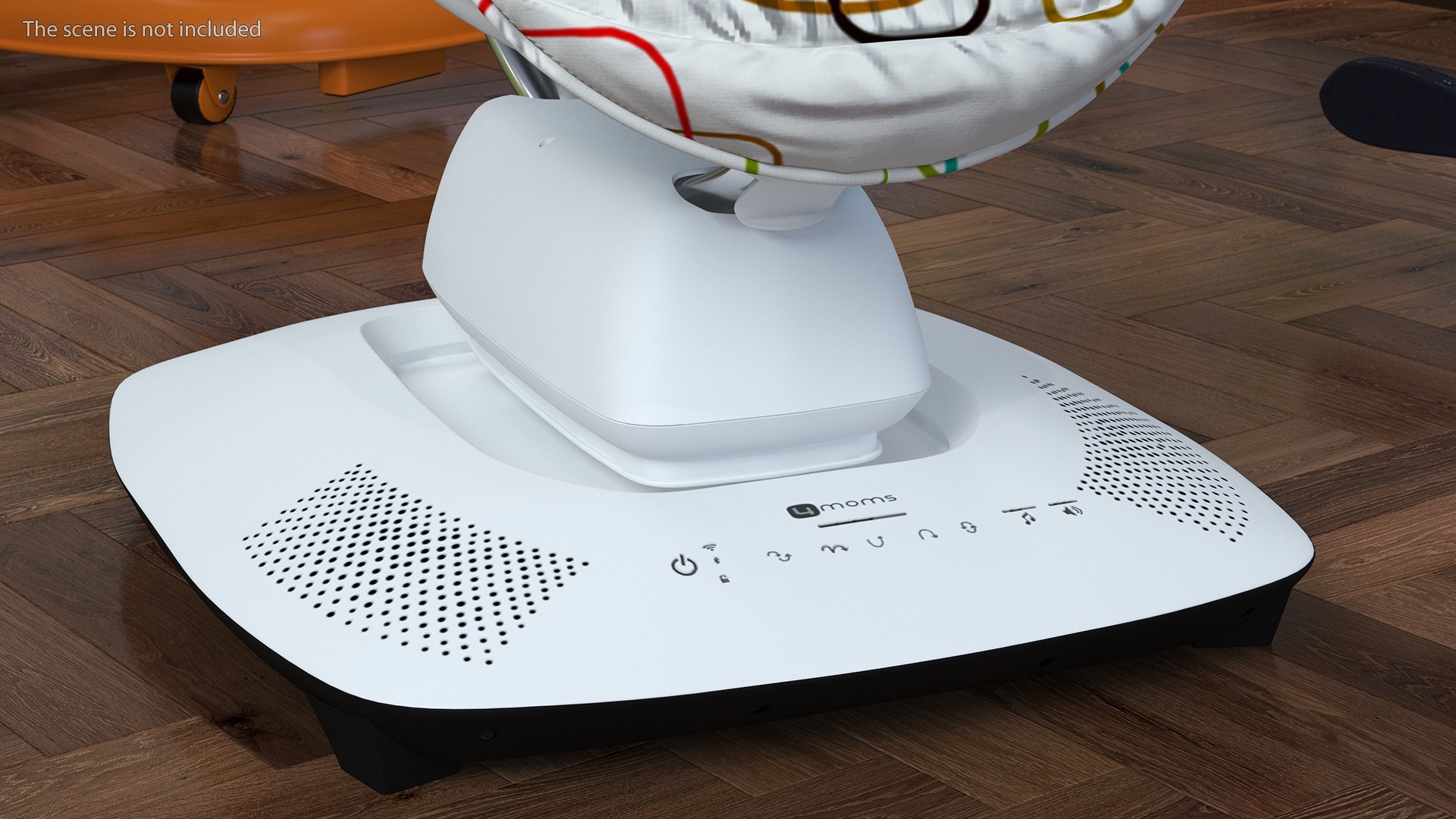 4Moms MamaRoo Baby Swing White 3D - TurboSquid 2104766