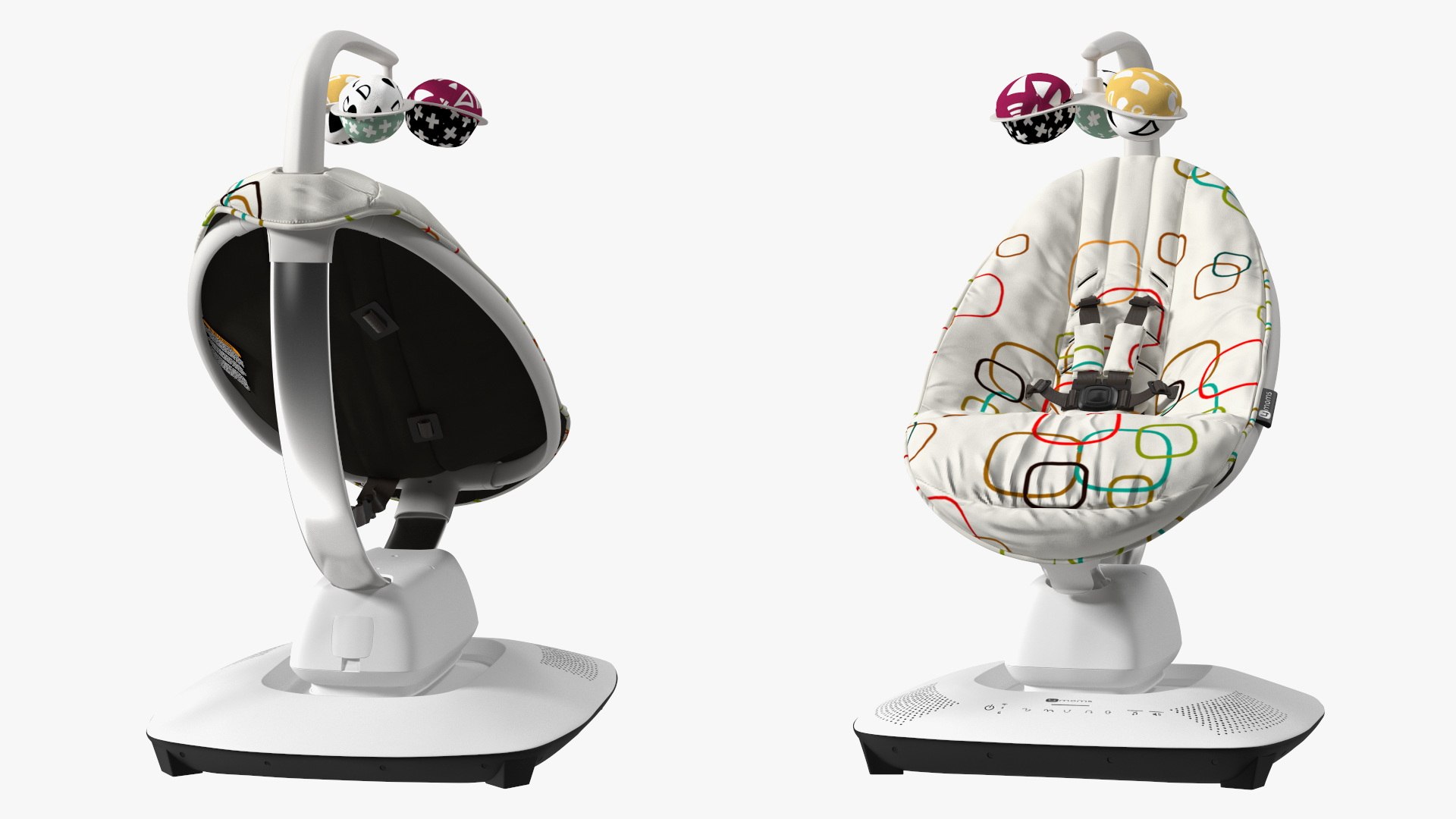 4Moms MamaRoo Baby Swing White 3D - TurboSquid 2104766