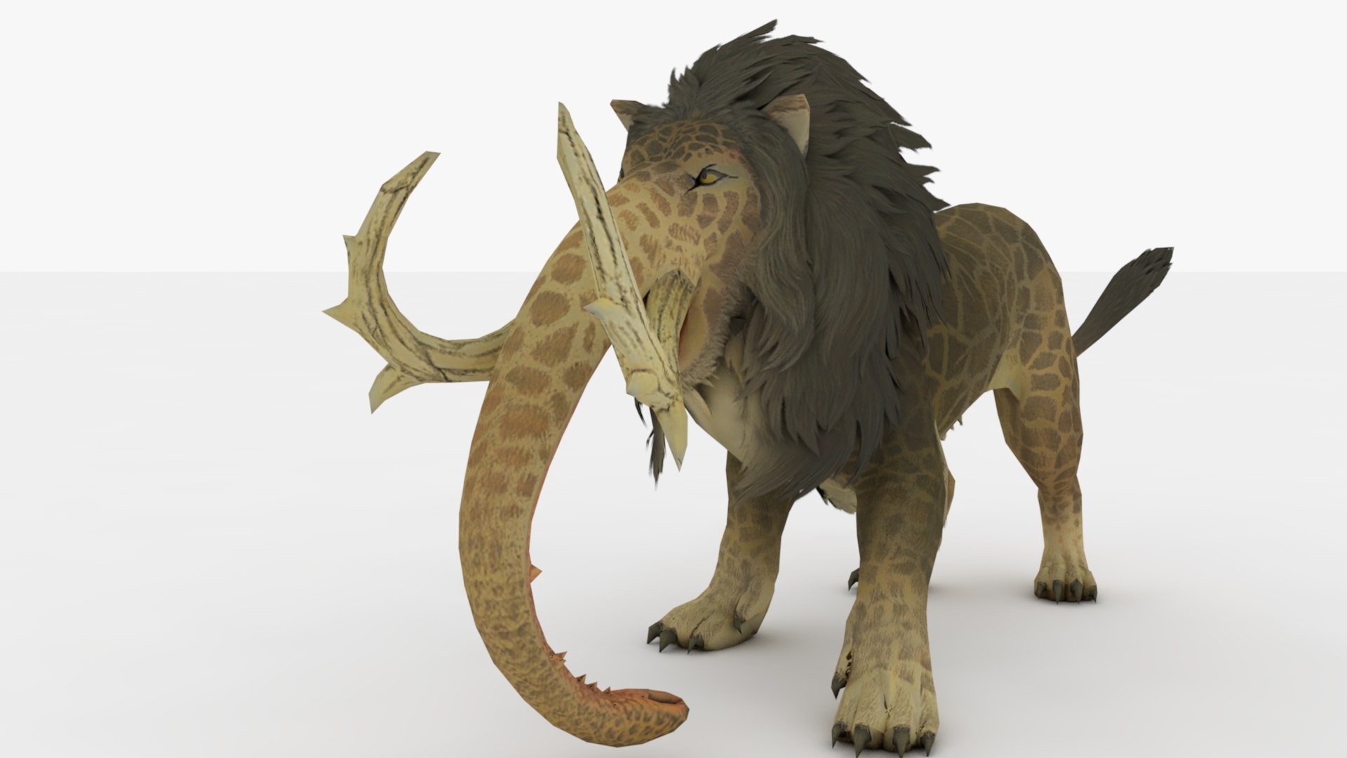 Baku Monster 3D - TurboSquid 2343873