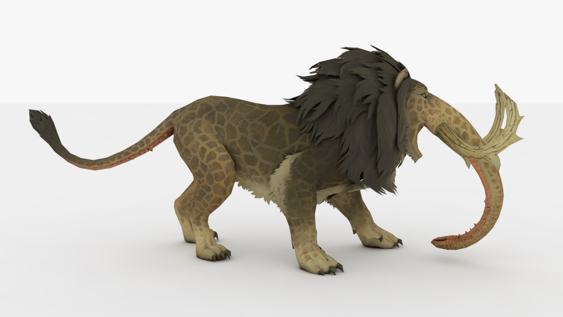 Baku Monster 3D - TurboSquid 2343873