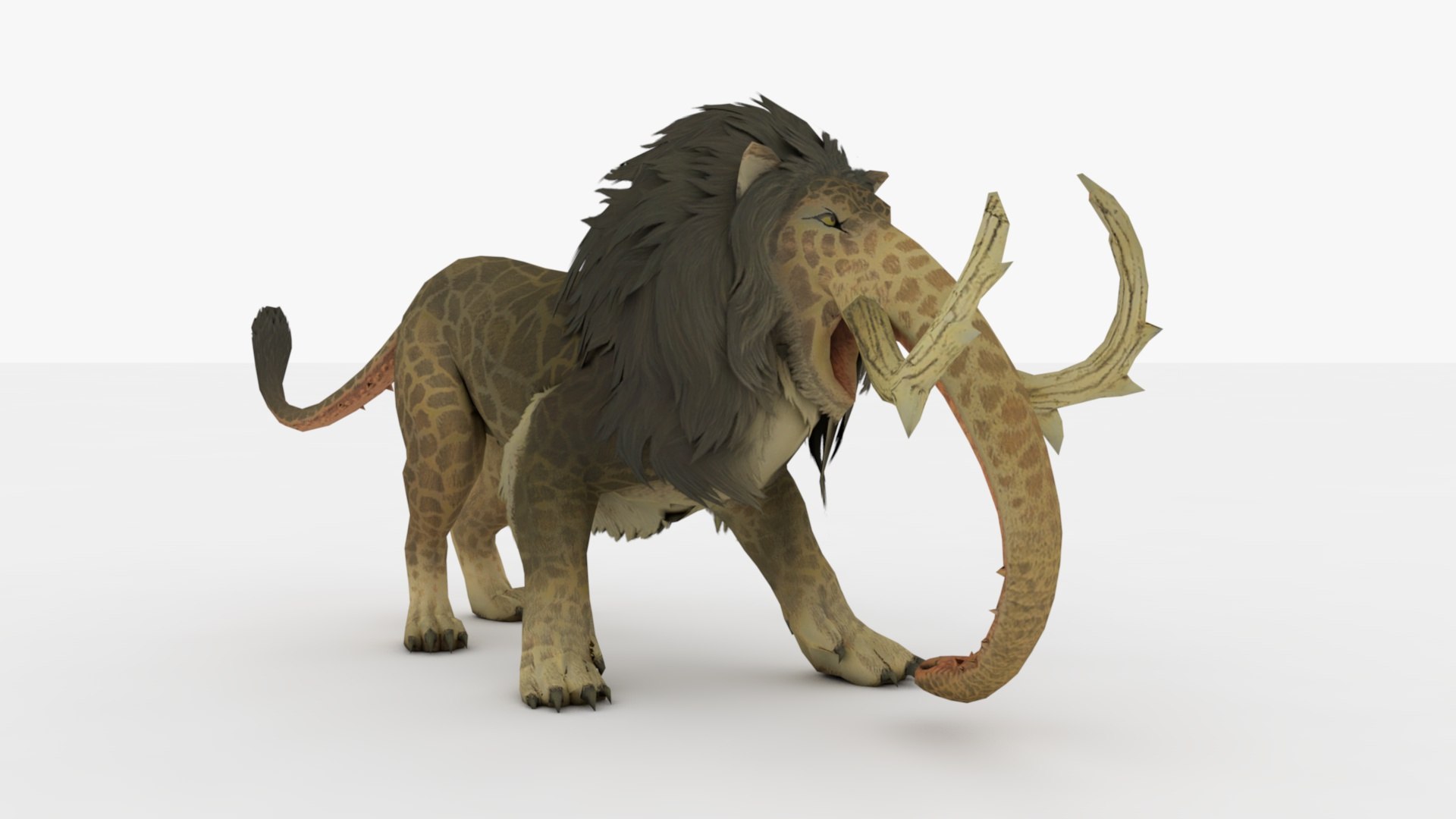 Baku Monster 3D - TurboSquid 2343873