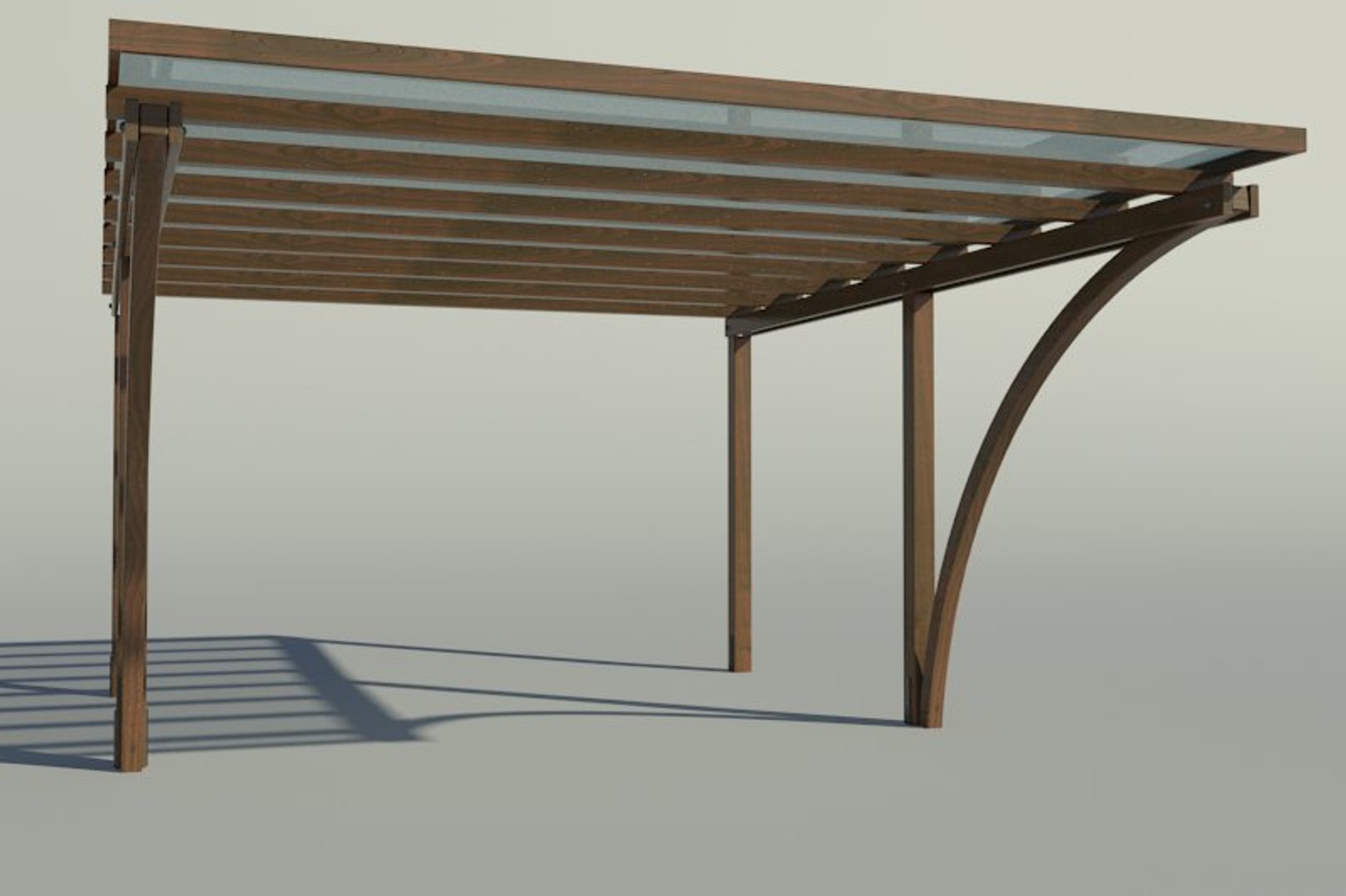3d Cover Wood Car Model
