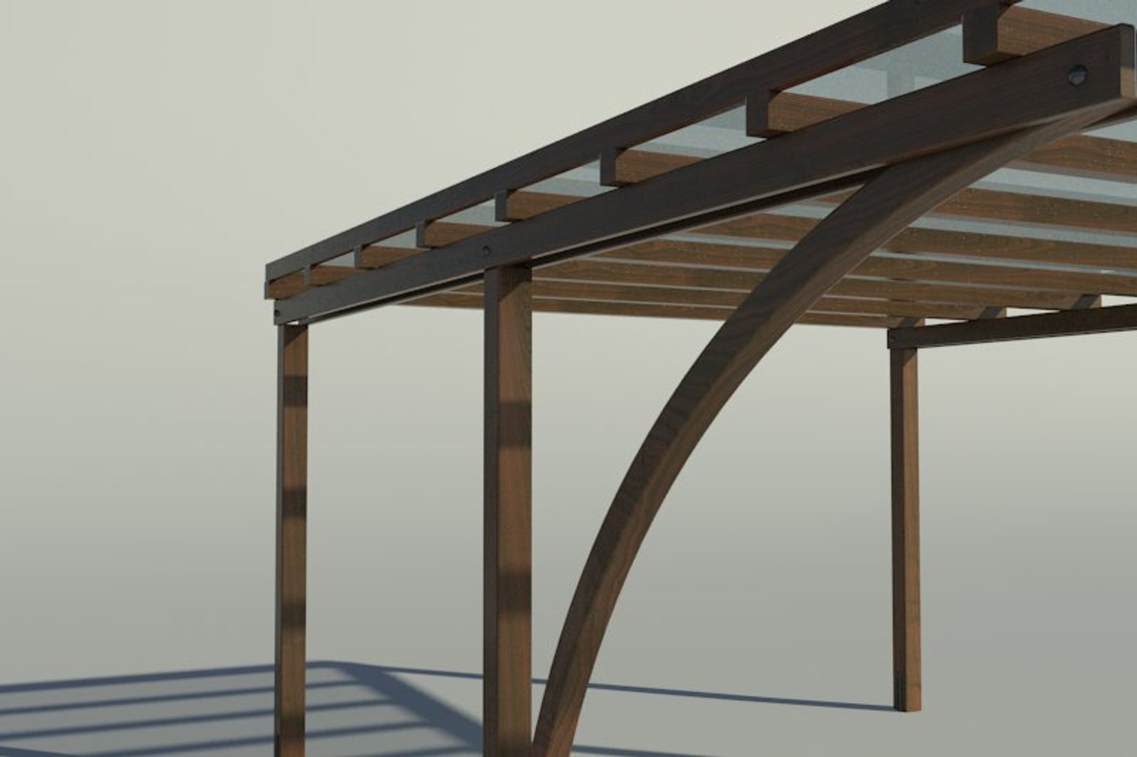 3d Cover Wood Car Model