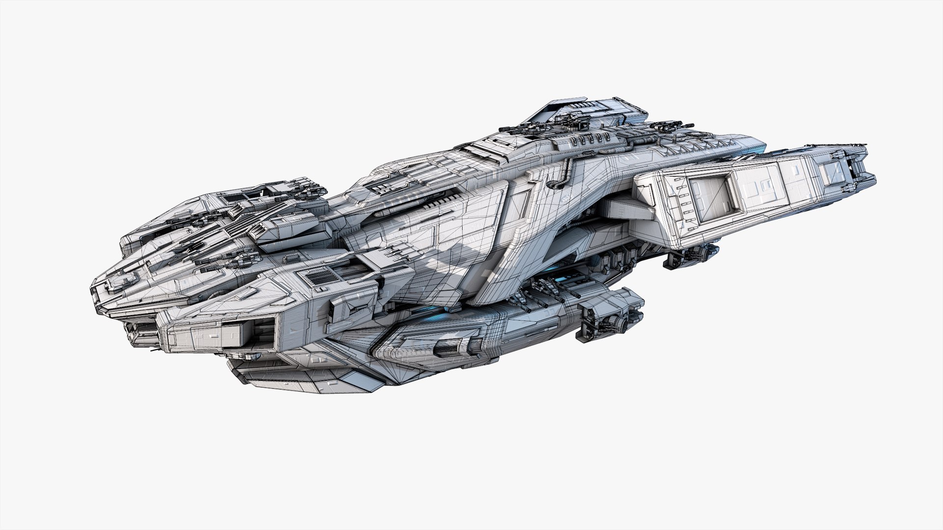 3D Model USCSS PERSEUS - Cruiser - TurboSquid 2323062