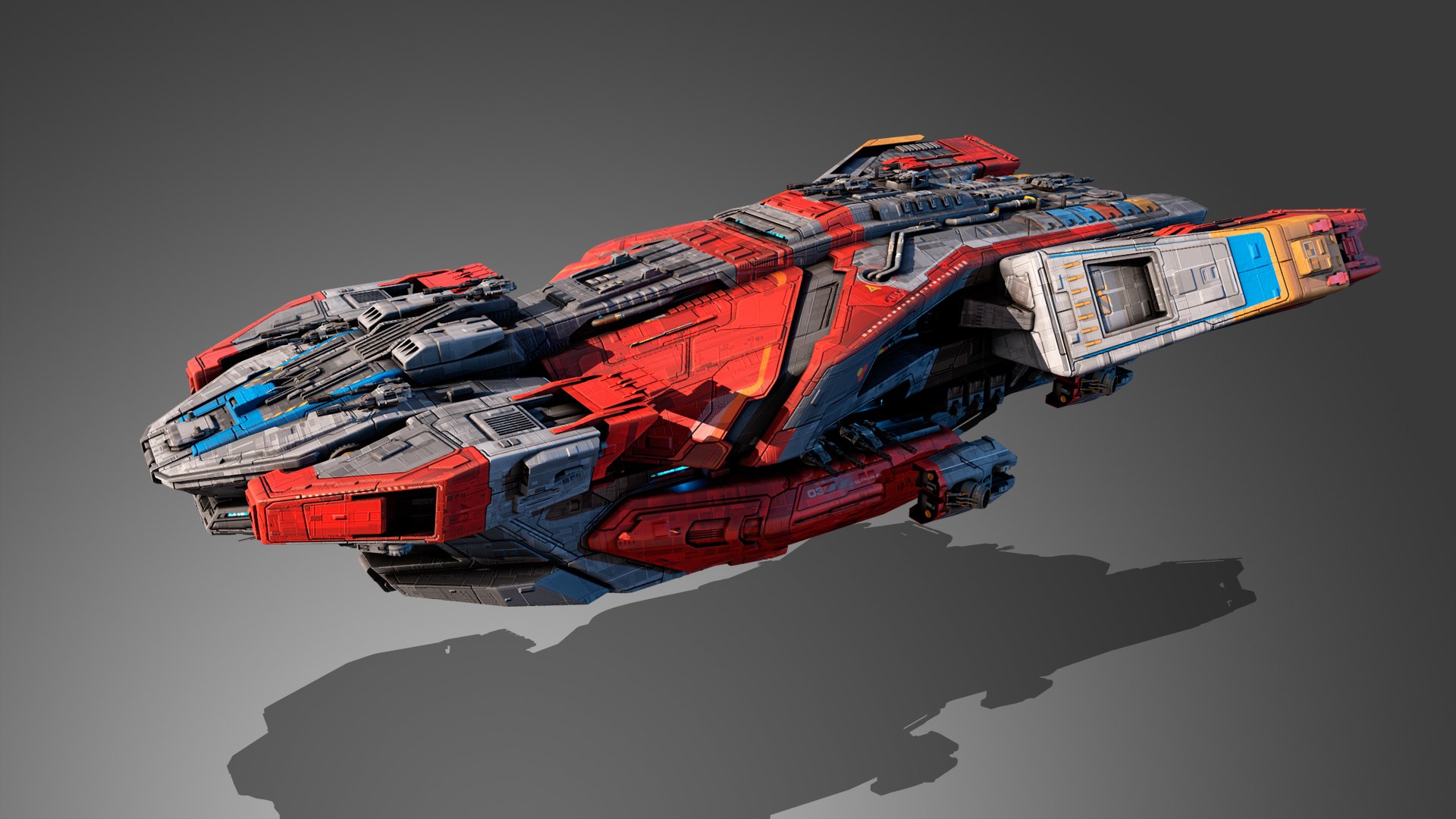 3D Model USCSS PERSEUS - Cruiser - TurboSquid 2323062