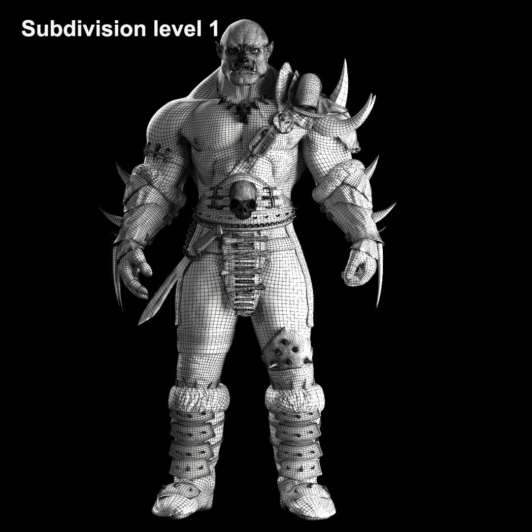 max realistic orc