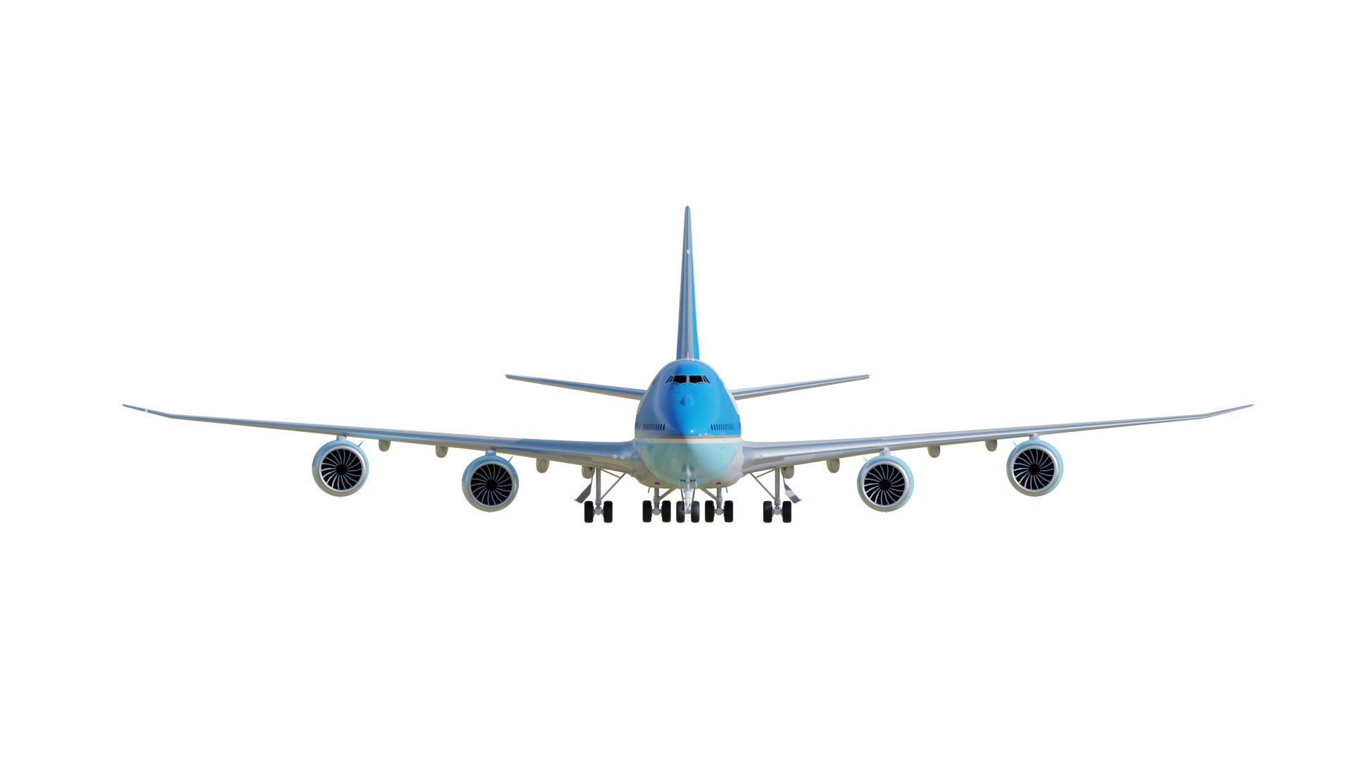 3D 747-8i Airforce One - TurboSquid 2126879