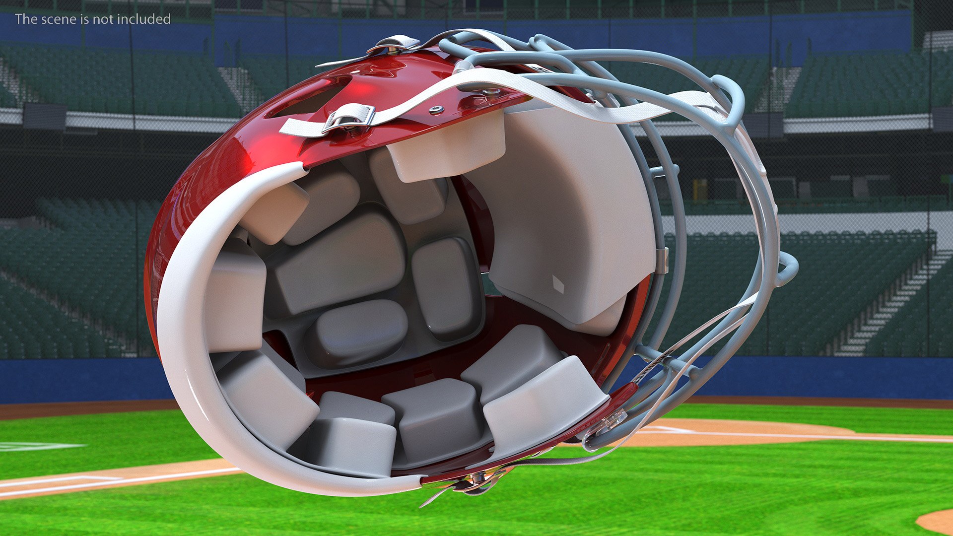 Schutt Football Helmet Number 13 3D Model - TurboSquid 2198597