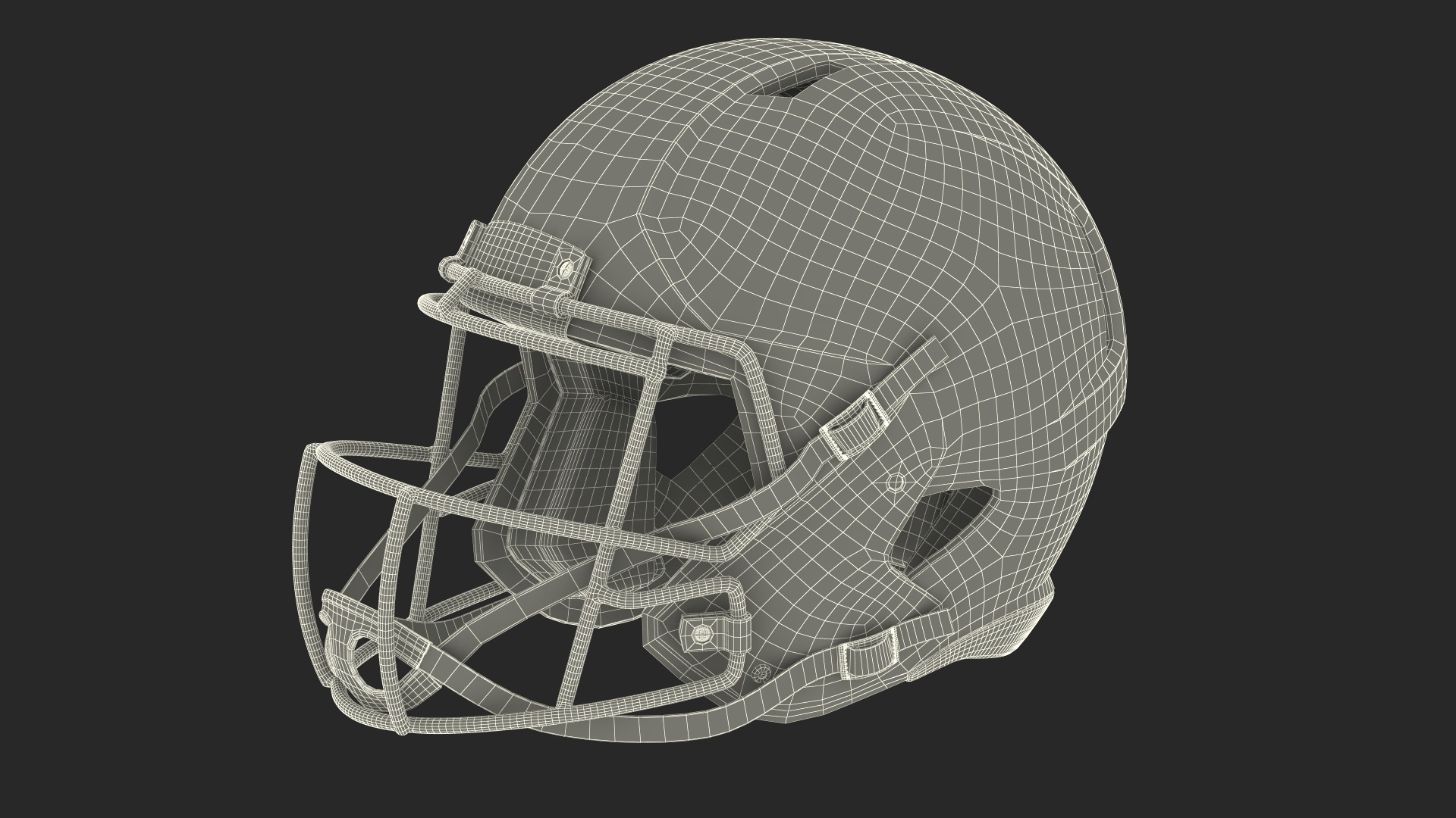 Schutt Football Helmet Number 13 3D Model - TurboSquid 2198597