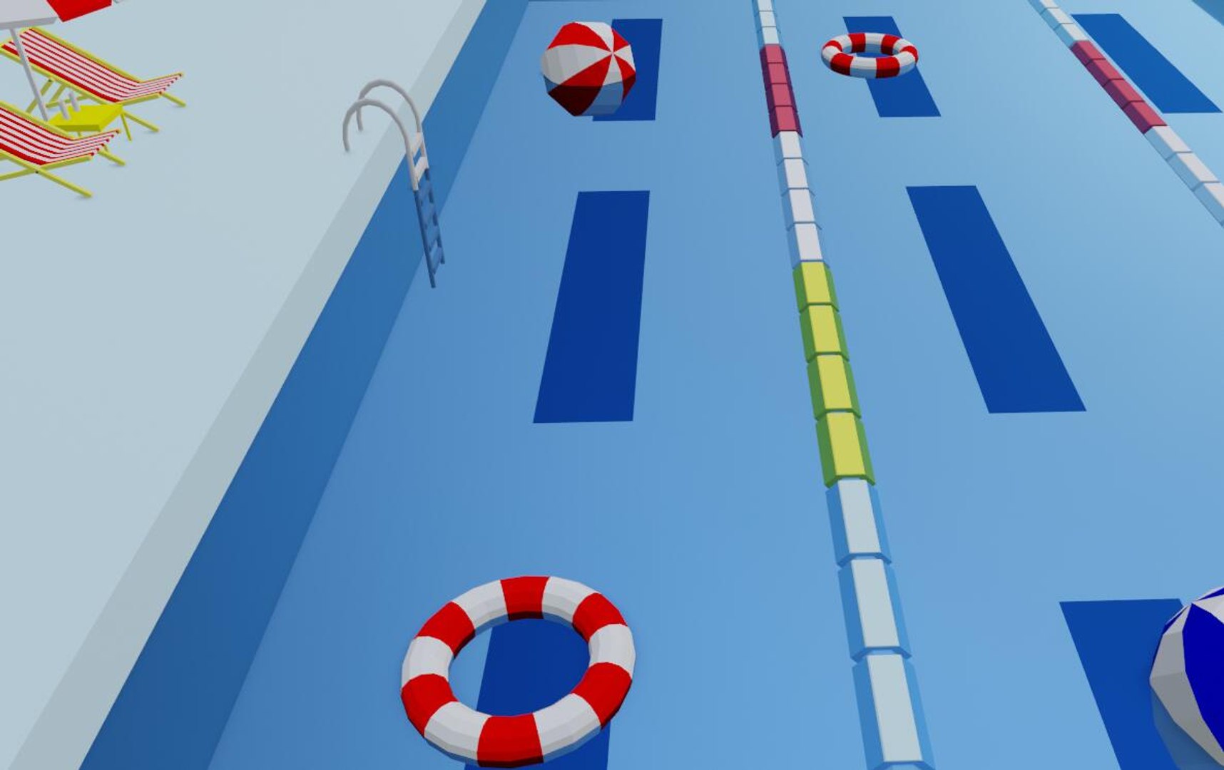 Cartoon Gym 3D Model - TurboSquid 1472074