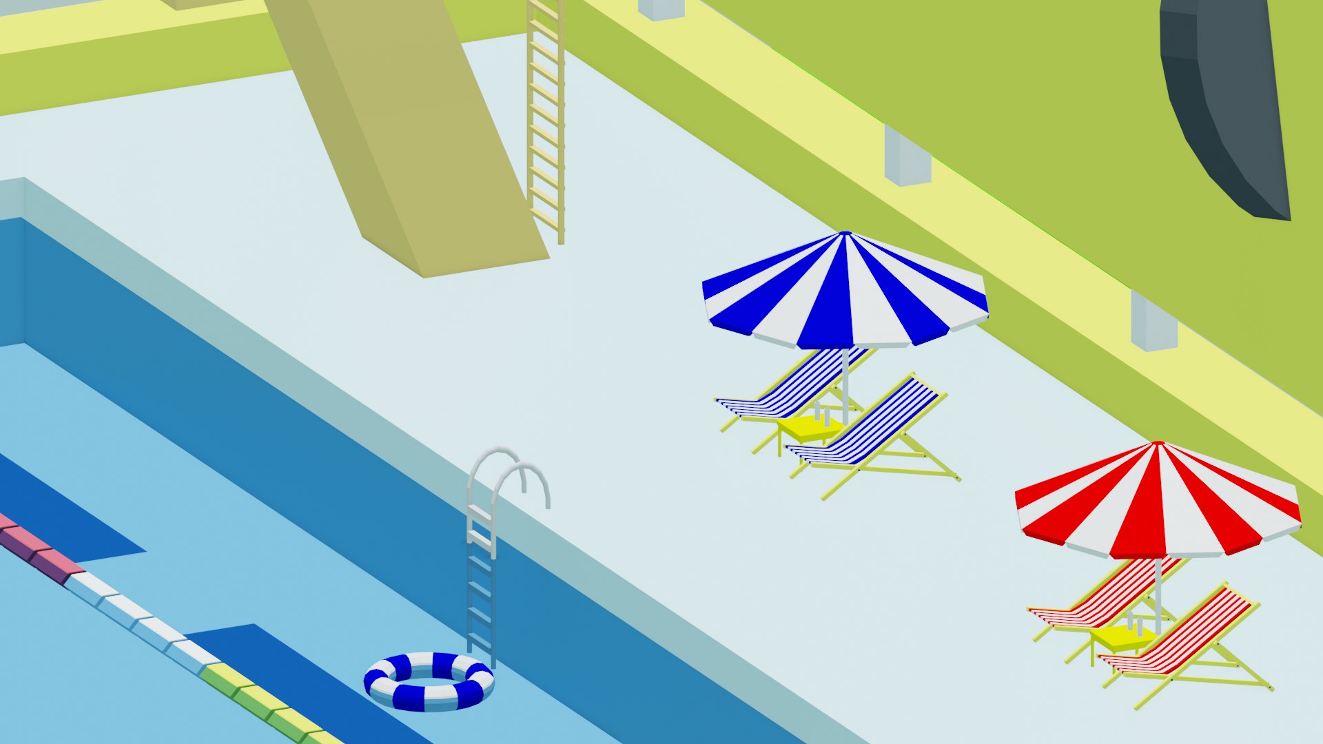 Cartoon Gym 3D Model - TurboSquid 1472074