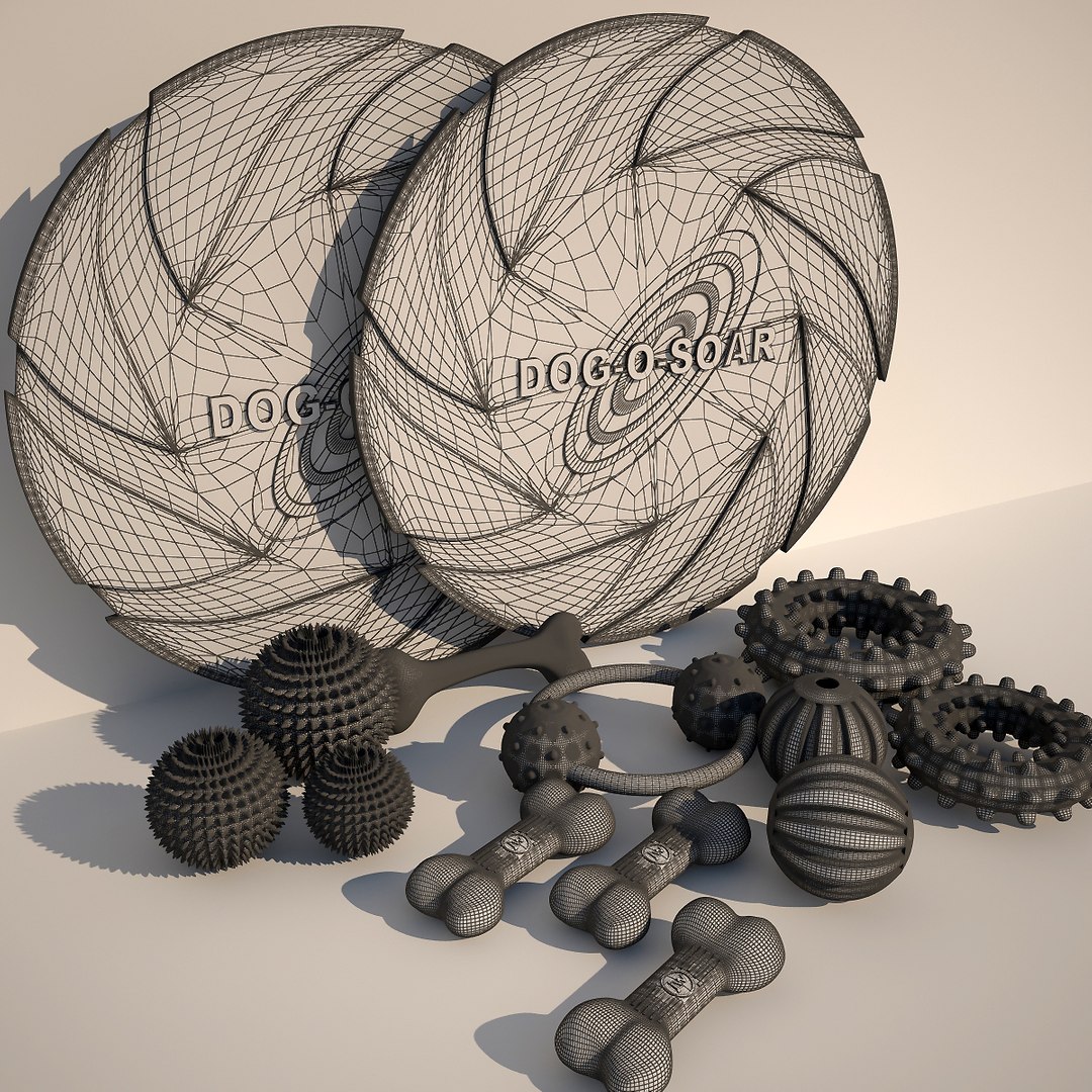 3d Model Dogs Toys