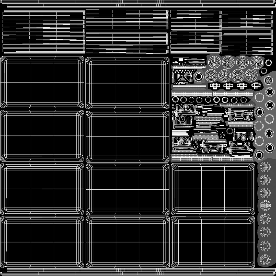 3D serving trolley tray model - TurboSquid 1681748