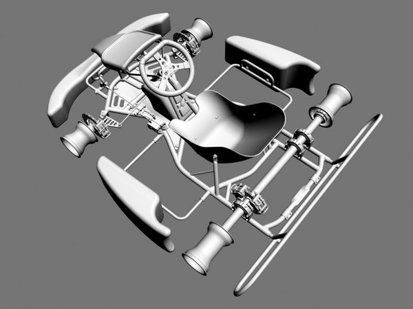 shifter kart 3d model