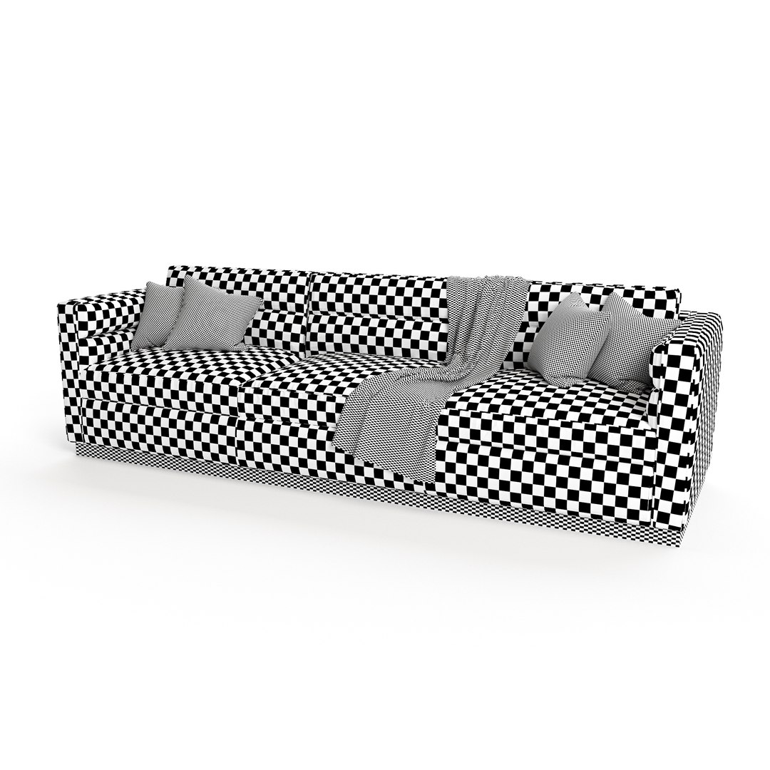 Damien Langlois Meurinne Lay Me Down Sofa 3D Model - TurboSquid 1905904