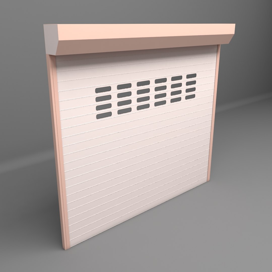 3D Garage Shop Window Model - TurboSquid 1209780