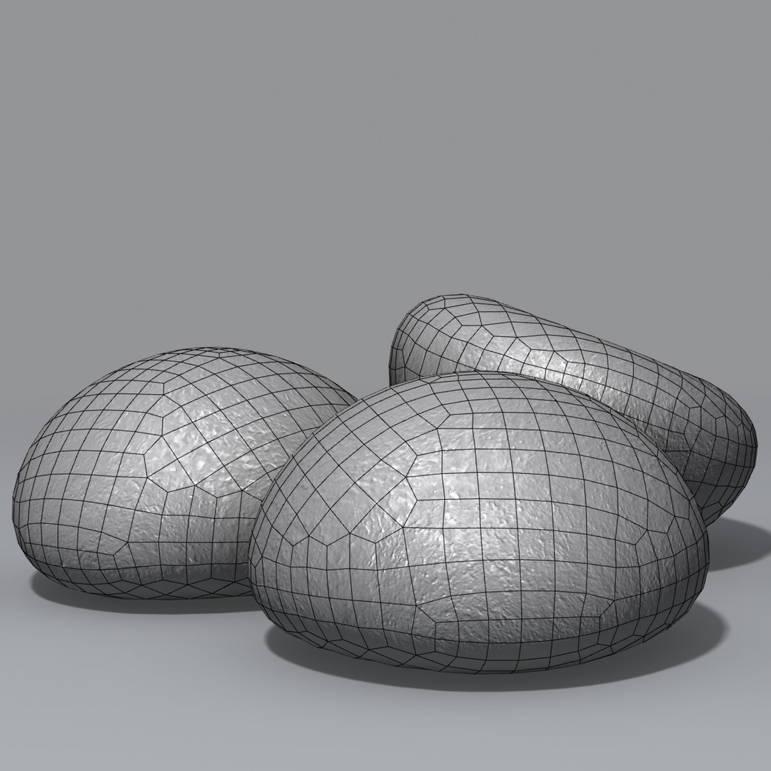 3d Model Crusty Brown Roll