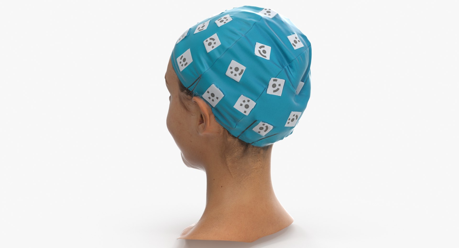 Joy Human Head Cheek Puff AU34 Clean Scan 3D model - TurboSquid 1718972