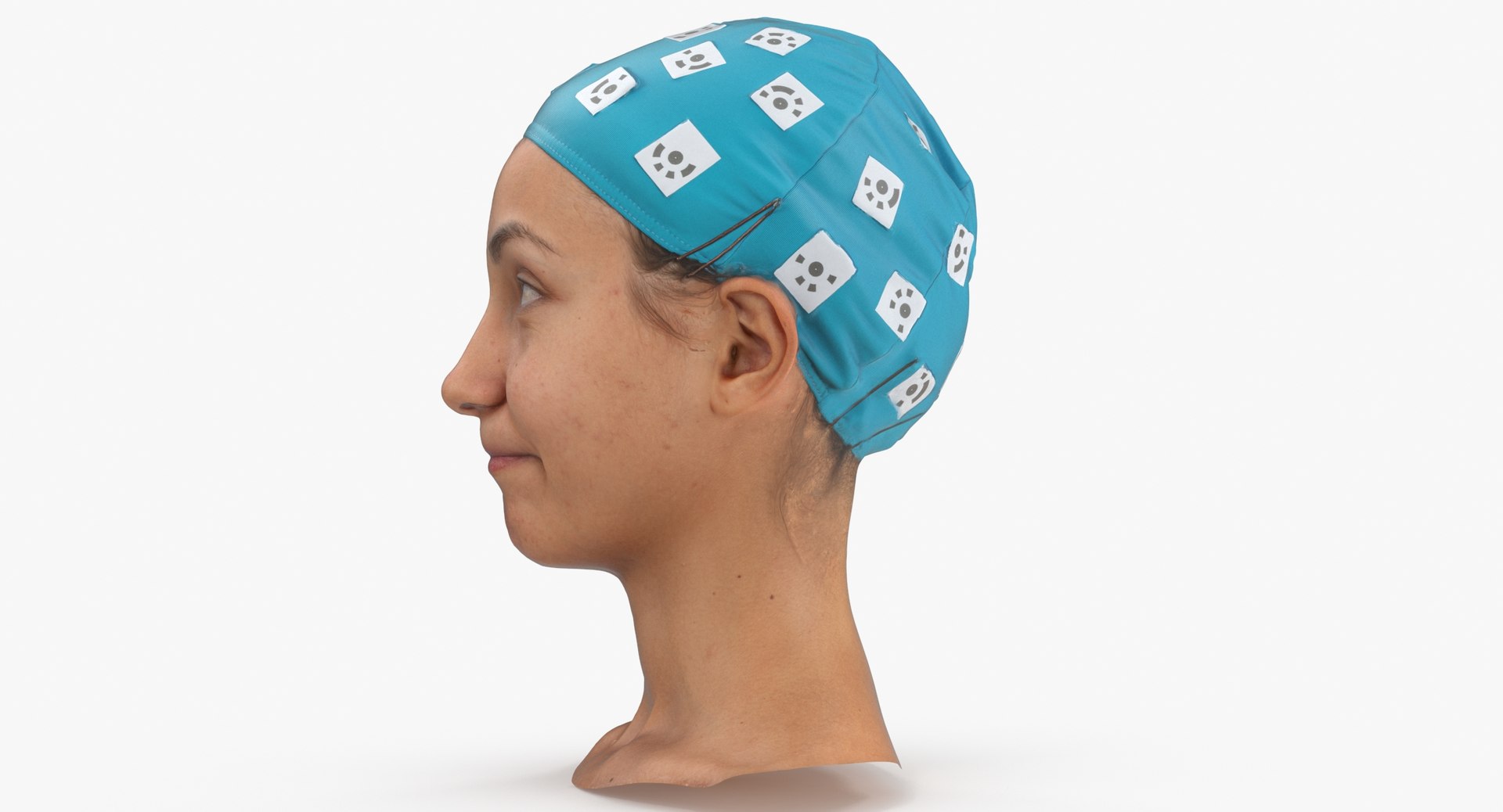 Joy Human Head Cheek Puff AU34 Clean Scan 3D model - TurboSquid 1718972