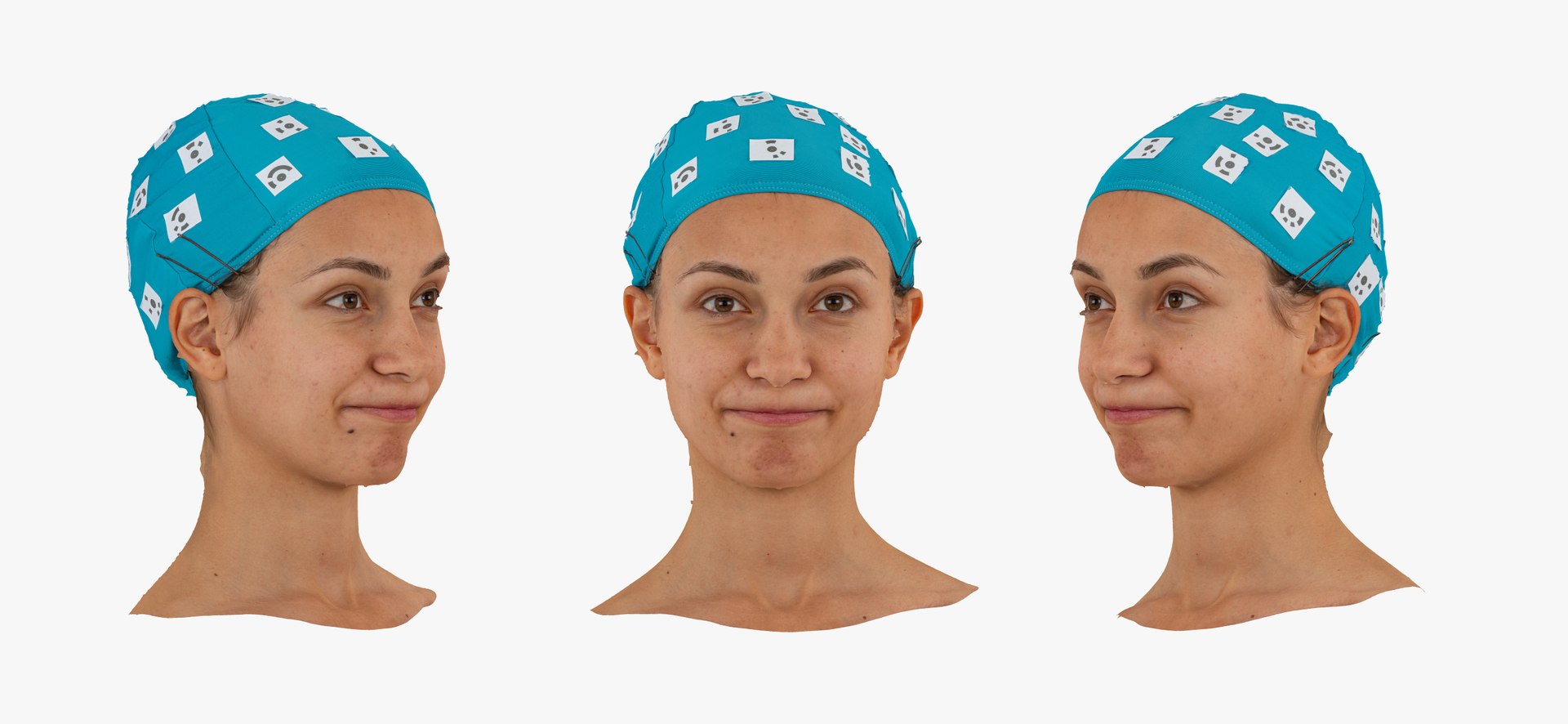 Joy Human Head Cheek Puff AU34 Clean Scan 3D model - TurboSquid 1718972