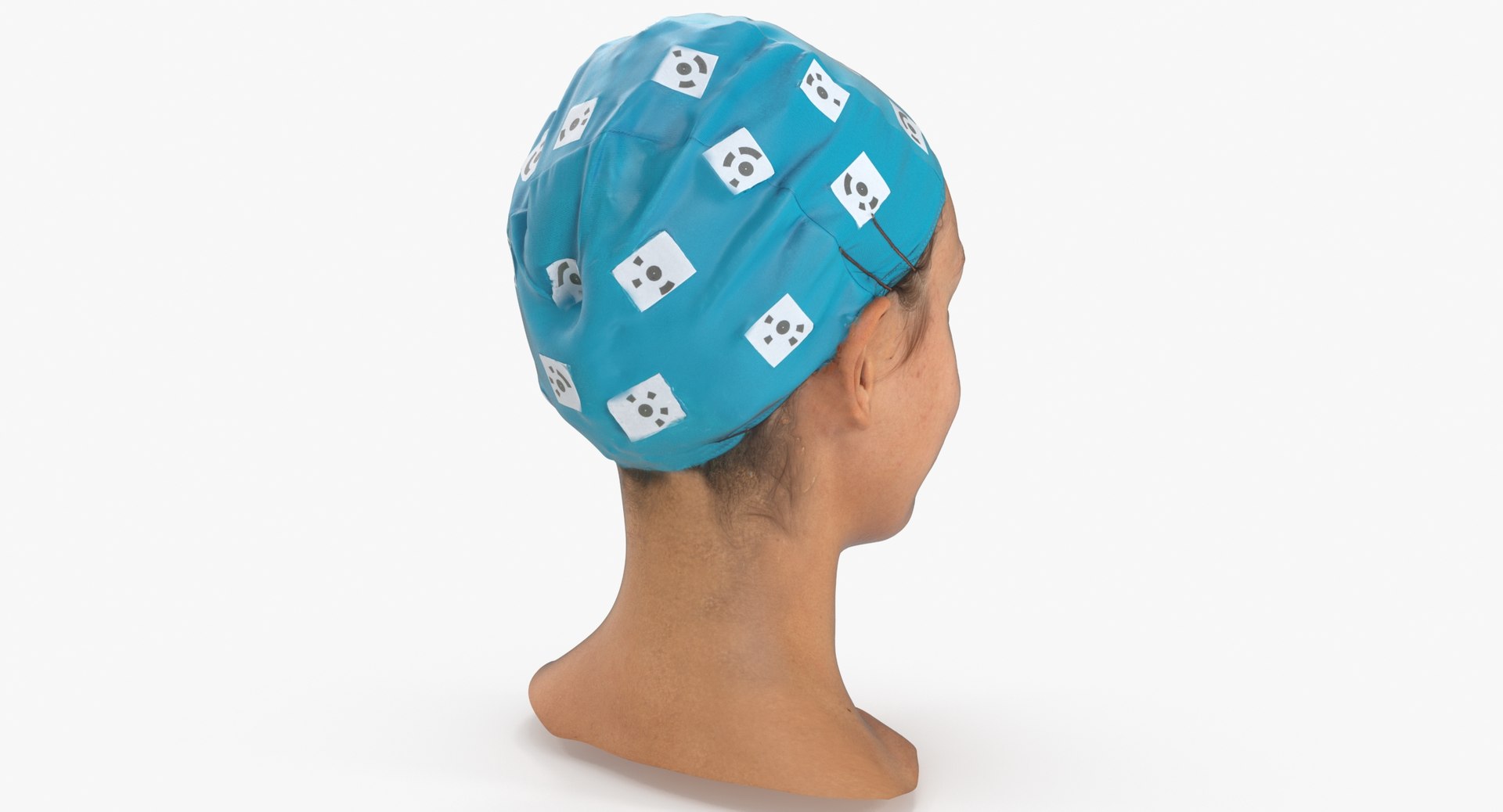 Joy Human Head Cheek Puff AU34 Clean Scan 3D model - TurboSquid 1718972