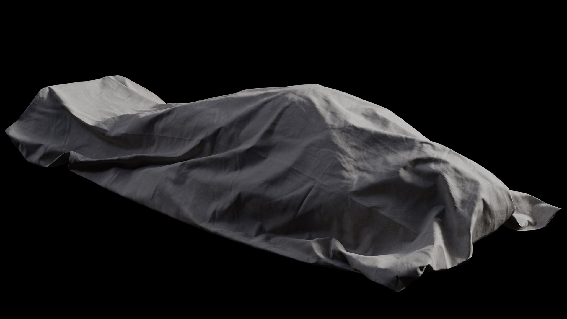 Covered Corpse 05 Low-Poly 3D - TurboSquid 2382108