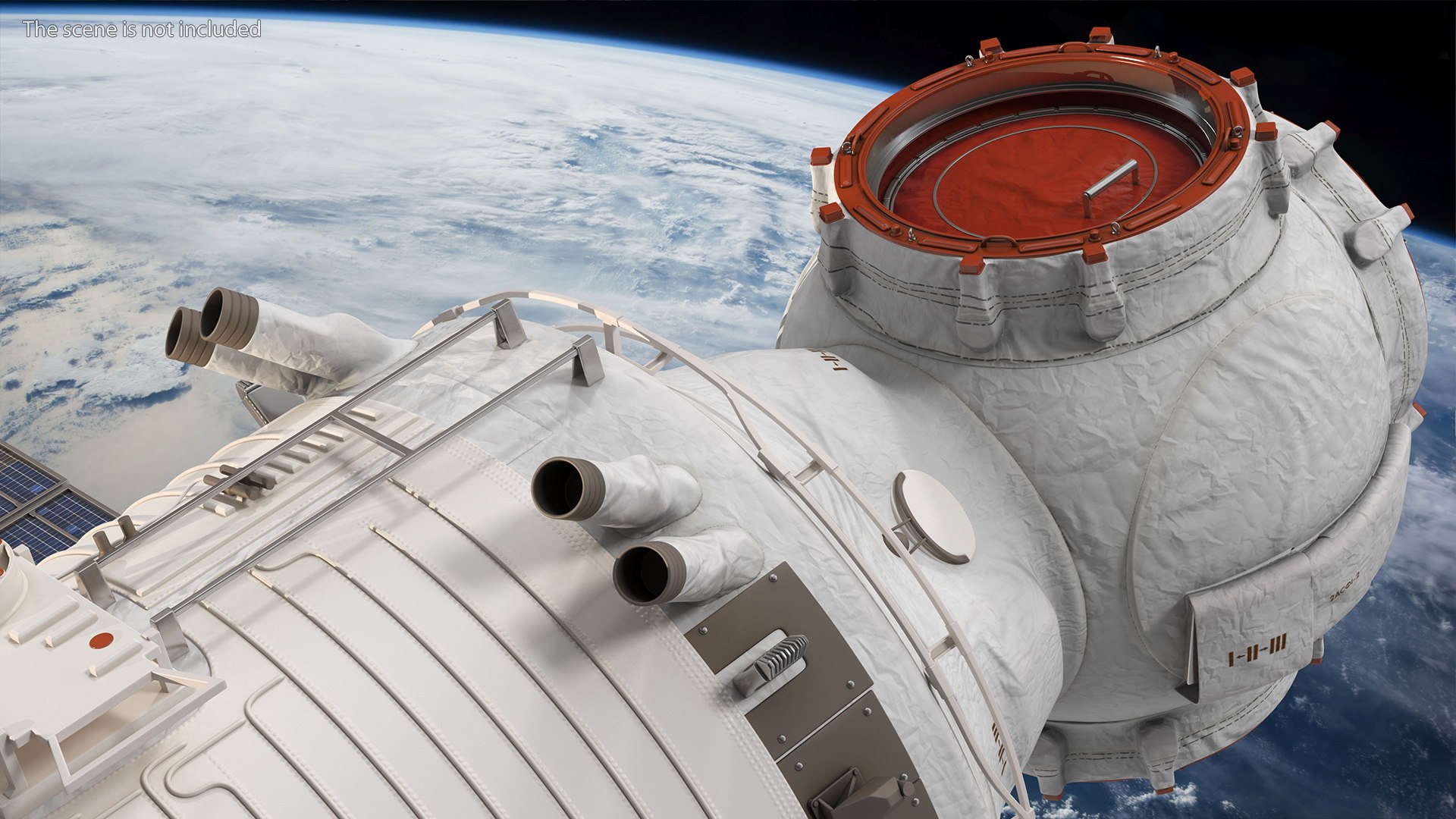 ISS Zvezda Module with Progress Spacecraft 3D model - TurboSquid 1852934