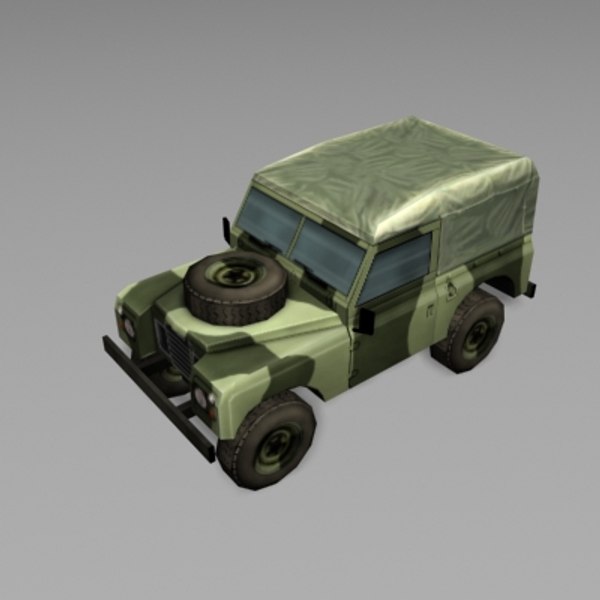 jeep car 3d 3ds