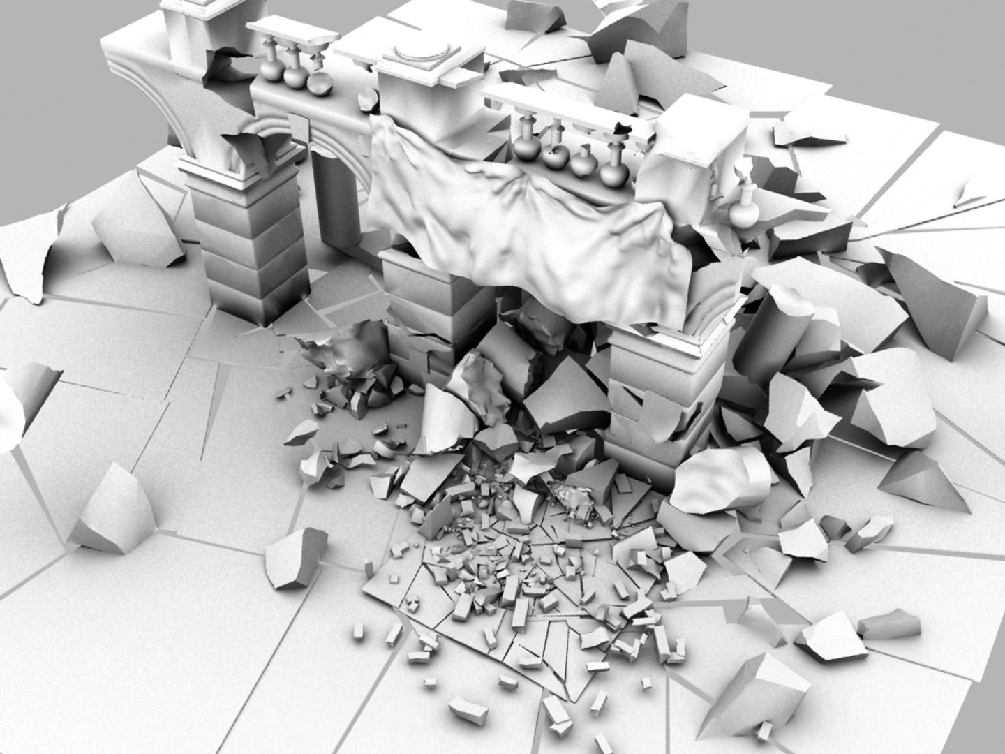 X Rubble Ruins