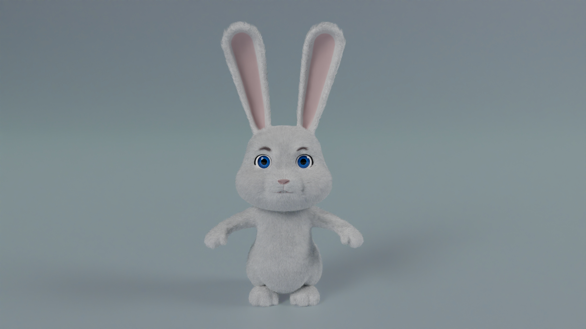 Cute Bunny Model 3D Model - TurboSquid 2184977