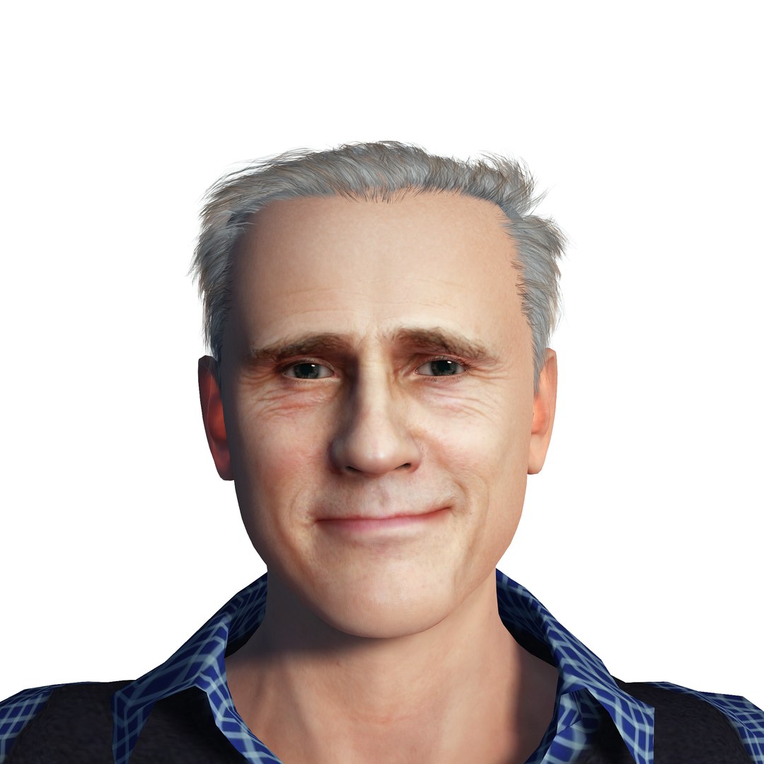 3D Christoph-Waltz-c4d Model - TurboSquid 2057658