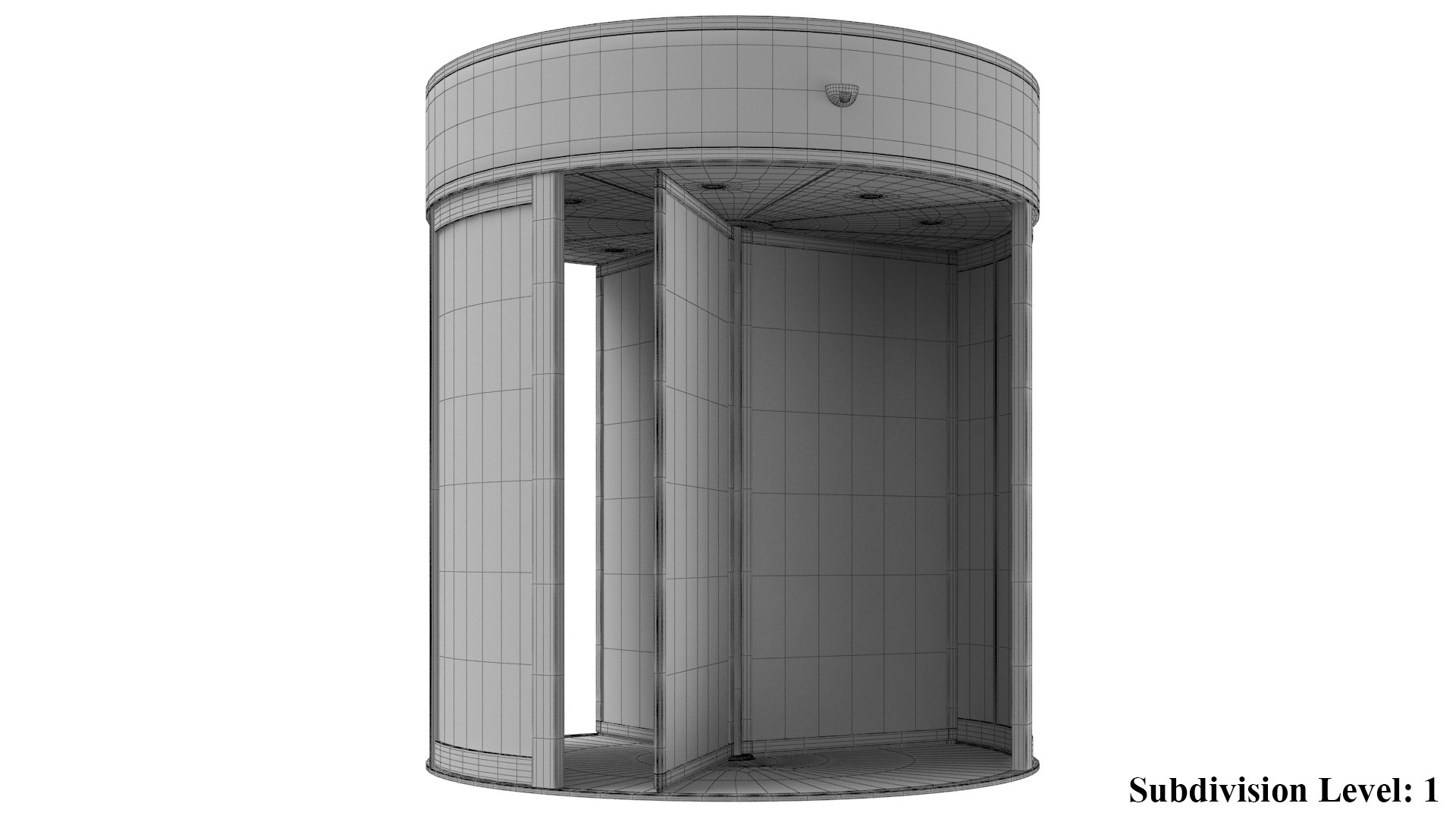 Real Revolving Door 3D - TurboSquid 1446121