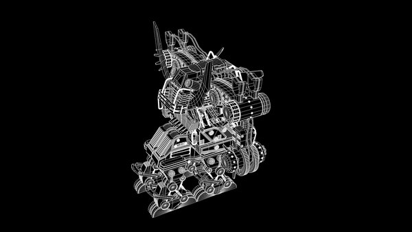 modelo 3d Battle Mecha - Guerra Mech modelo 3d - TurboSquid 2180013