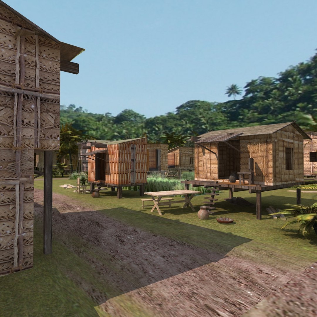 3d Jungle Village