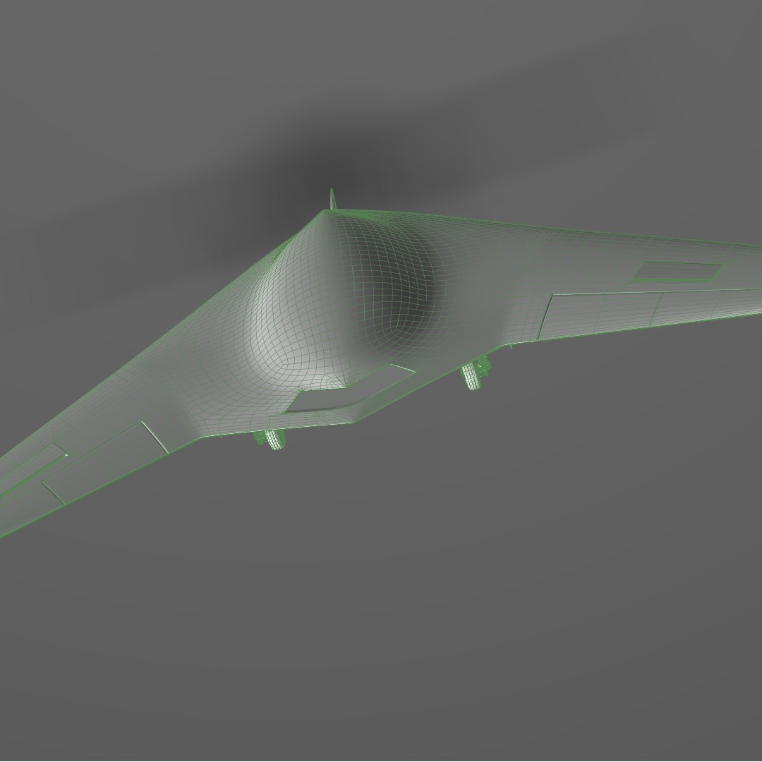 3d model boeing phantom