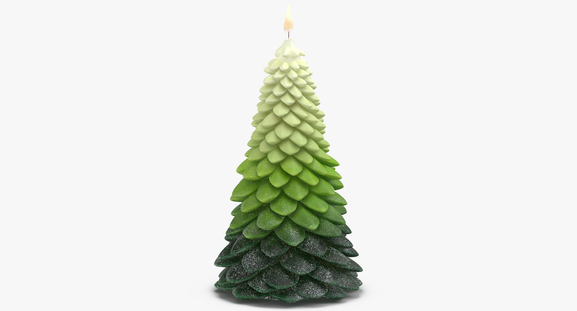 Tree Shaped Candles 02 3D Model - TurboSquid 1350862