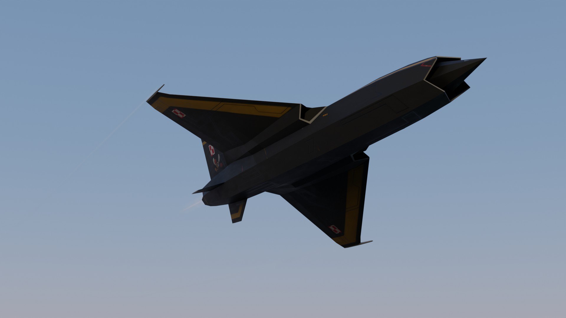 Mikoyan-Gurevich MIG-X21 Fishbone - Concept Fighter Model - TurboSquid ...